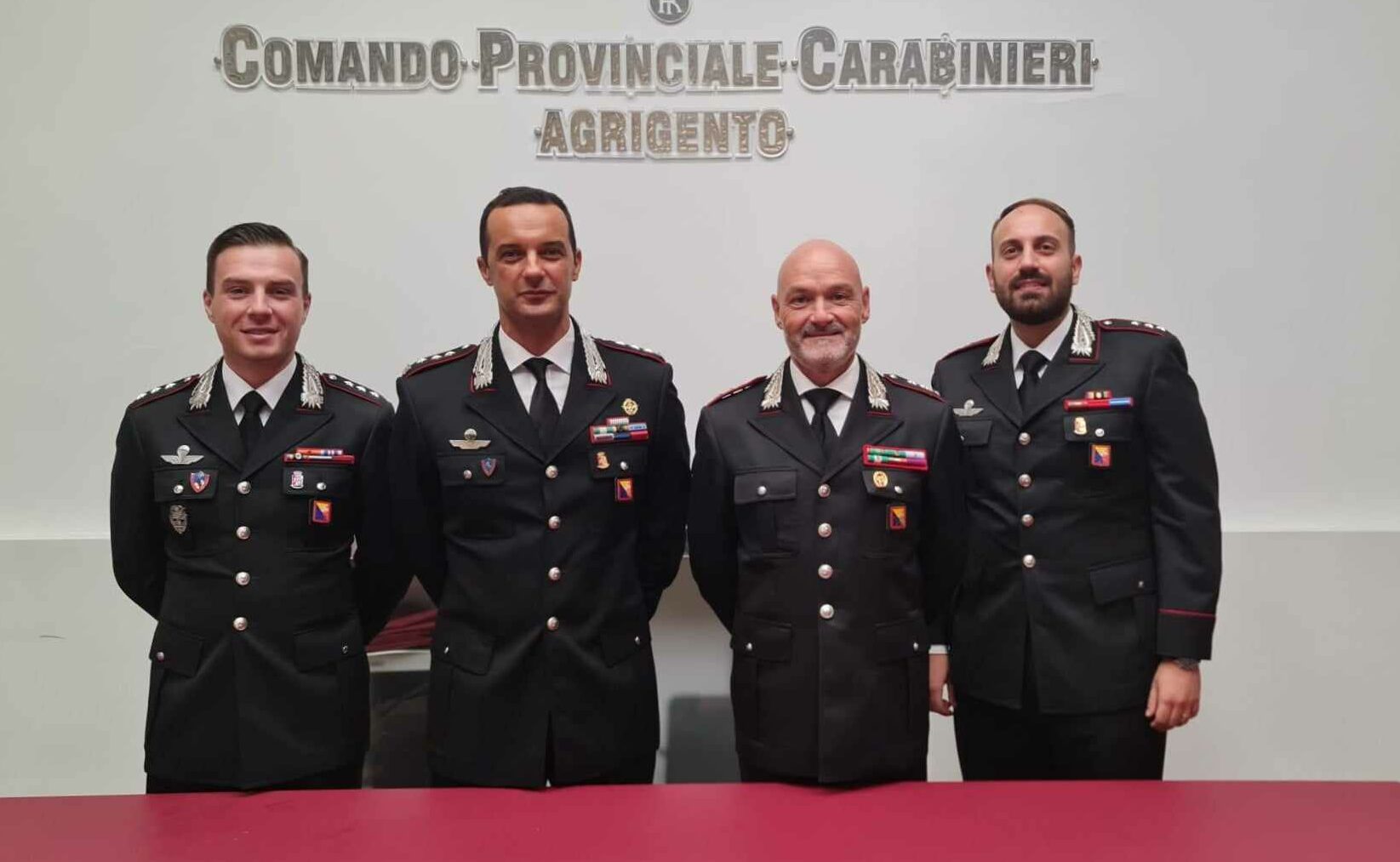 L’Arma dei carabinieri di Agrigento si rinnova con l’arrivo di tre ...